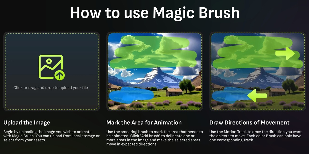 Magic Brush Ai Animate Images For Free Vivago Ai