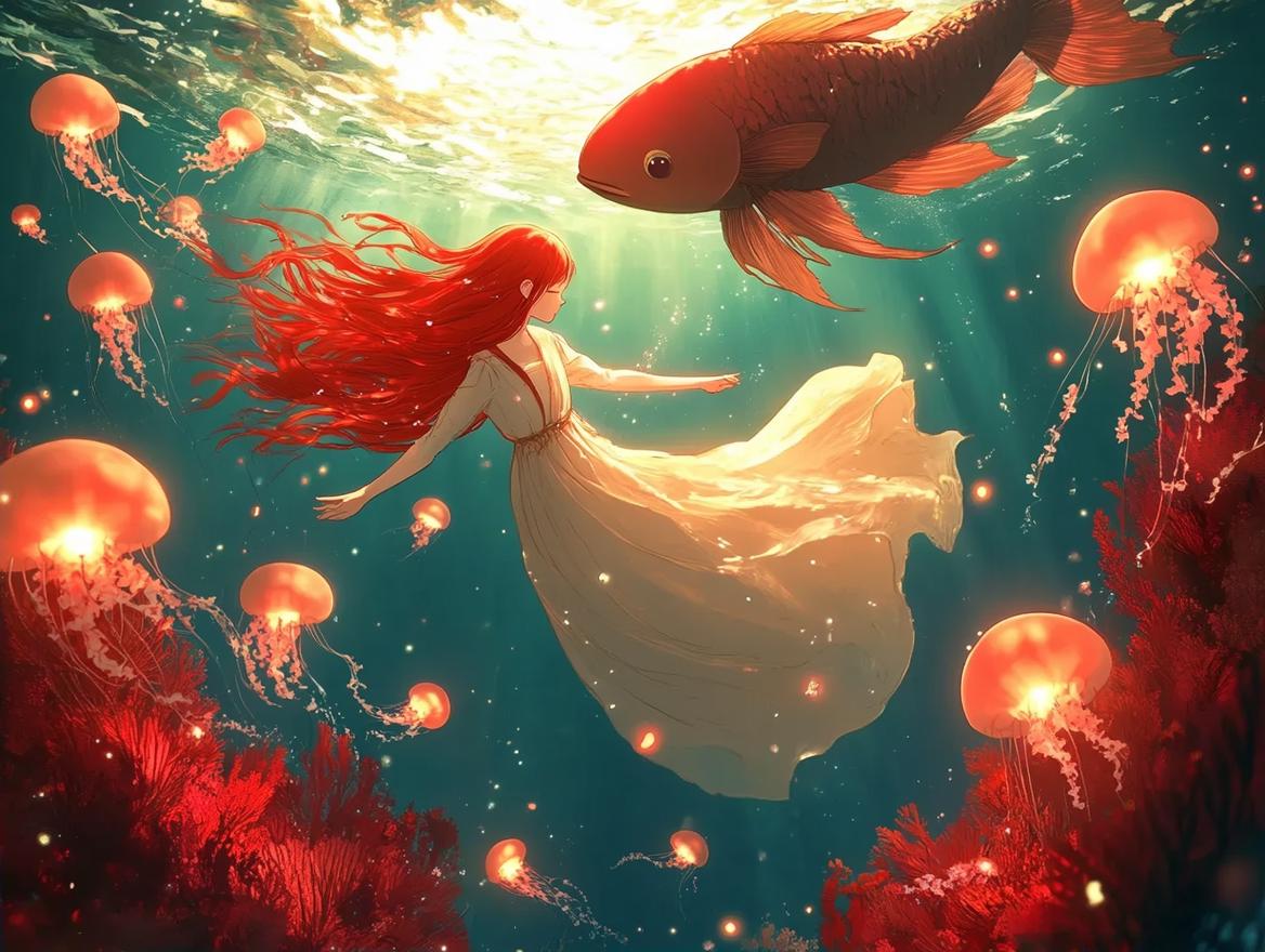 AI-Generated Chinese-Style Underwater Fantasy Images/Videos with ...